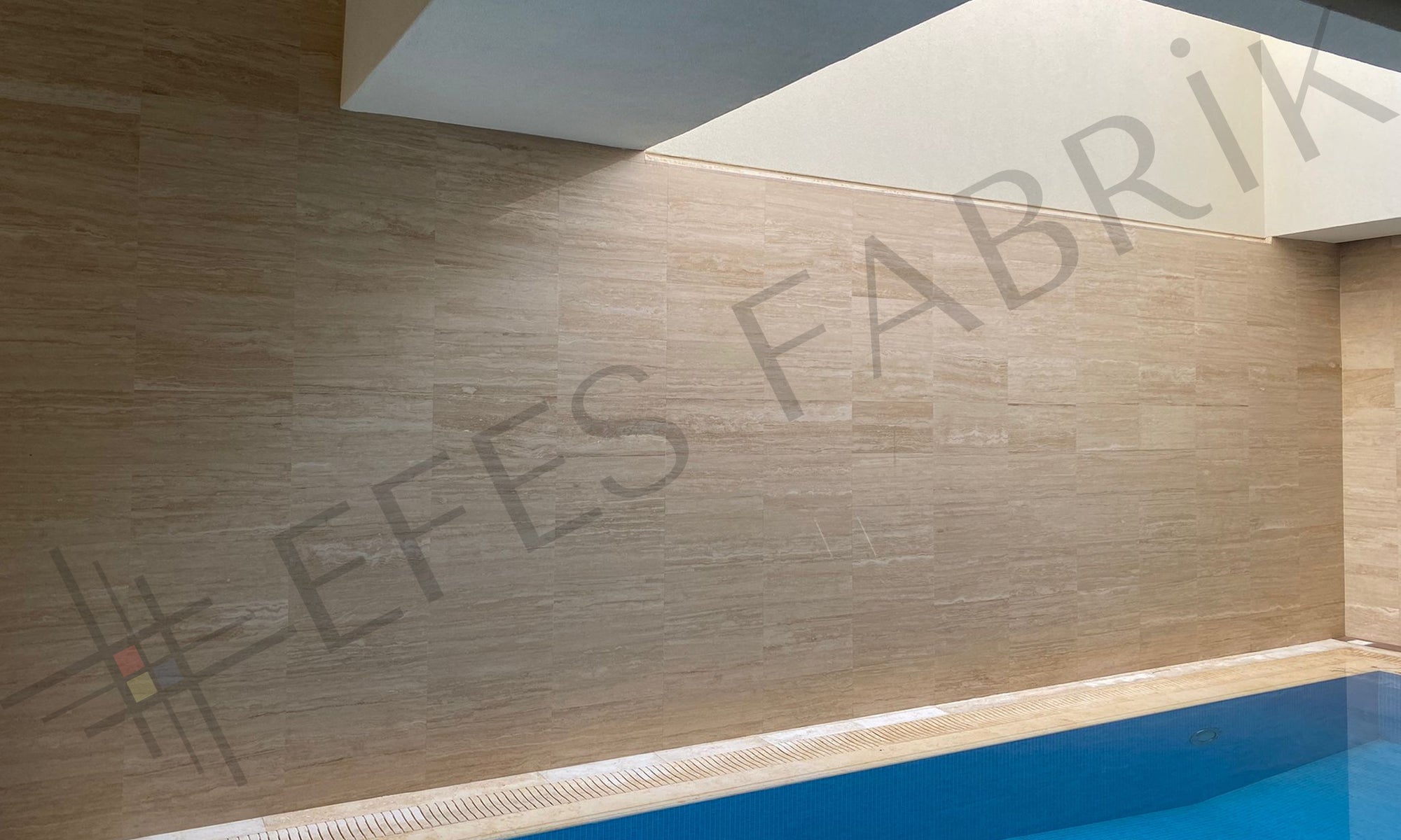 CLASSIC BEIGE VEIN CUT TRAVERTINE - 12"x24"x1/2" - Fabrikstone