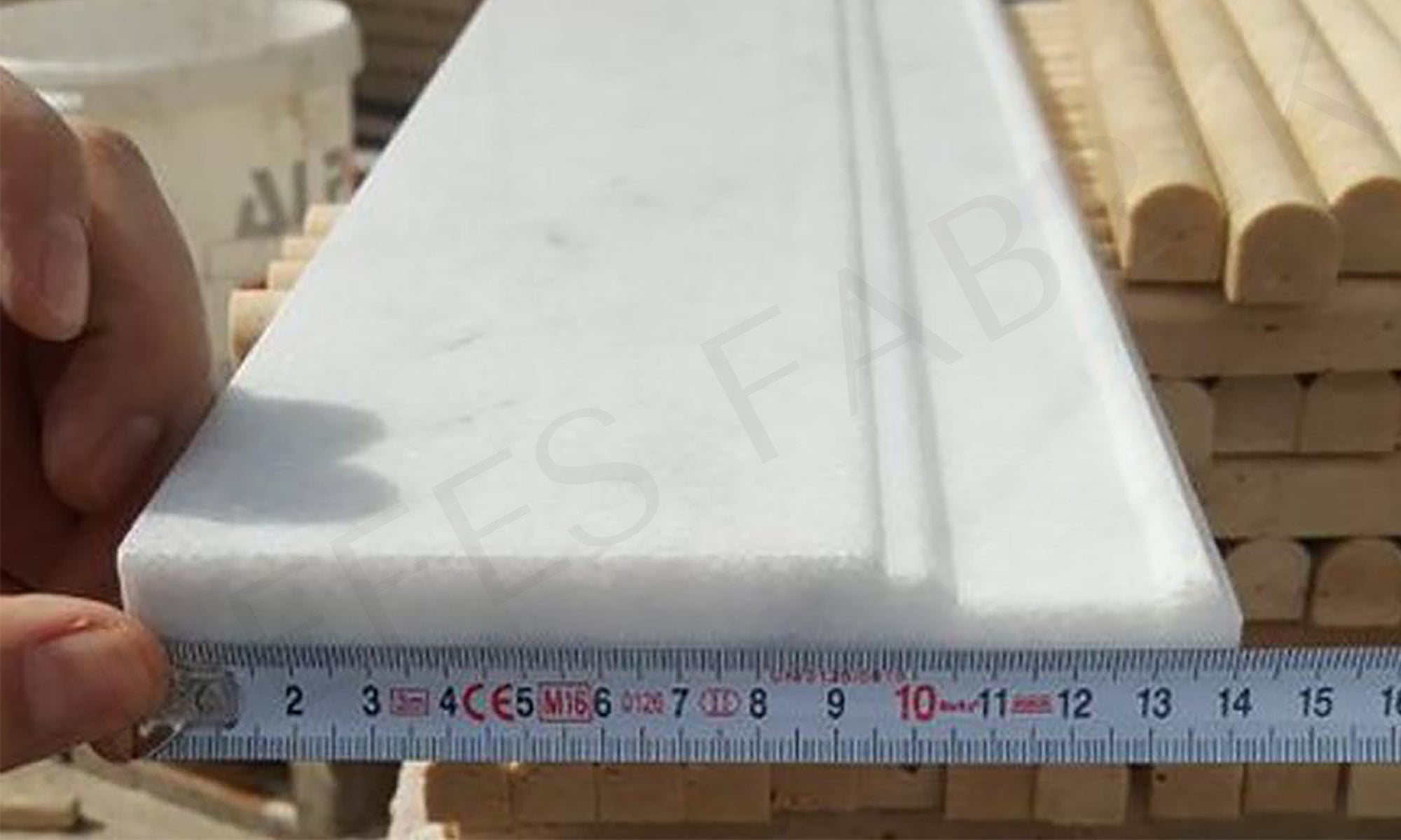 Baseboard Tuli Molding | Natural Stone | Marble | Travertine - Fabrikstone