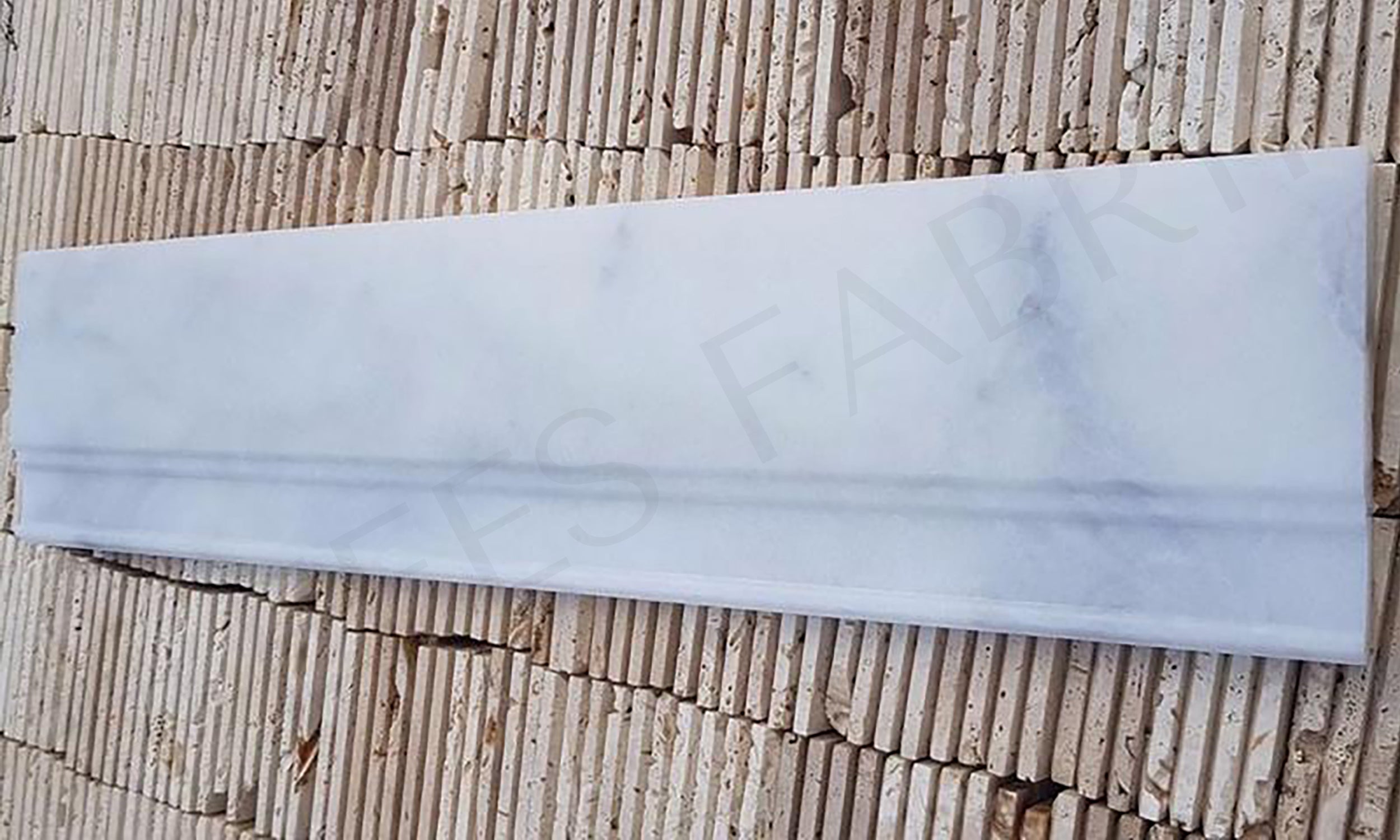 Baseboard Tuli Molding | Natural Stone | Marble | Travertine - Fabrikstone