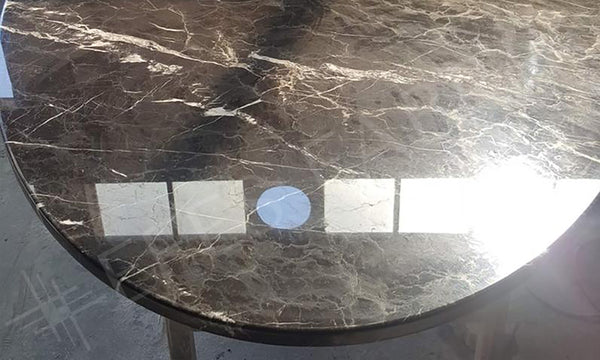 Black Marble Ellipse Table Top | Natural Stone | Design | Luxury ...