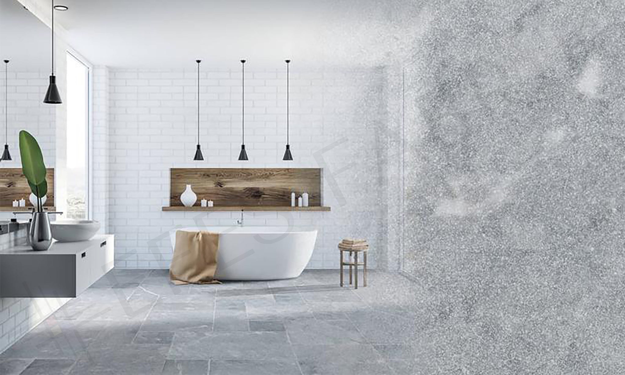 Cumulus Gray Natural Marble Tile | Stone | Landscape | Outdoor Design ...