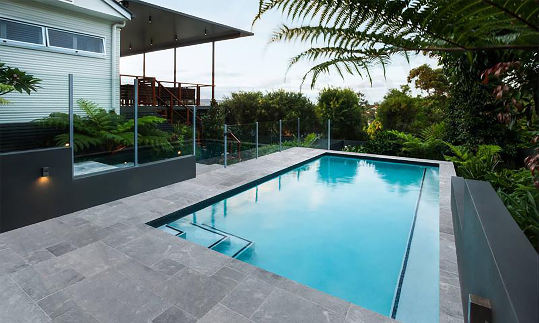 Cumulus Gray Natural Marble Paver | Outdoor Design | Natural Stone ...