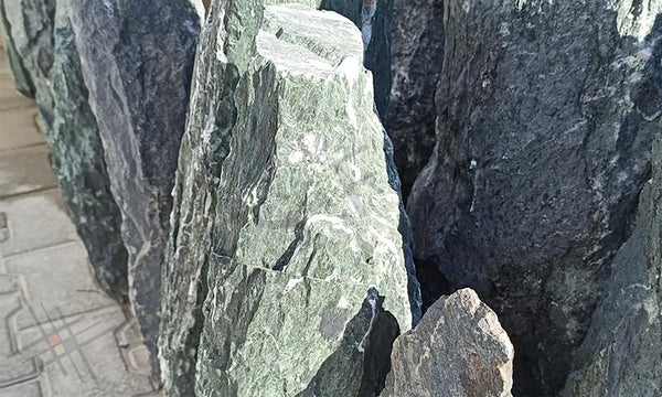 Green Angel Column | Natural Stone | Landscape | Outdoor Design ...