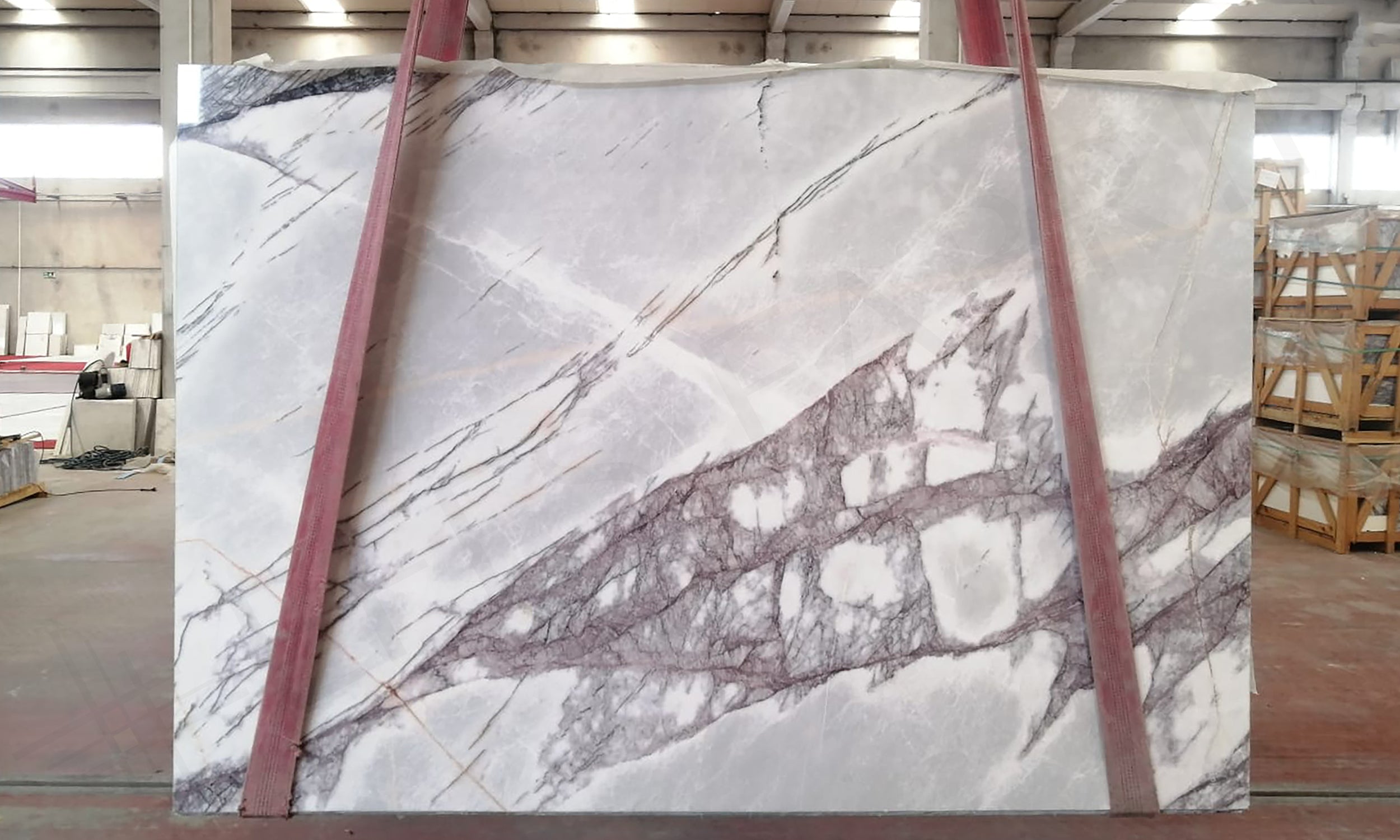 Lilac Marble Slab - Fabrikstone