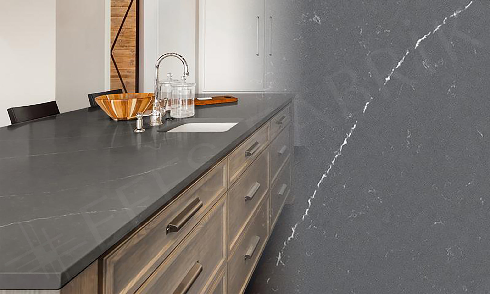 Magnolia Quartz Slab | Quartz | Countertop - Fabrikstone