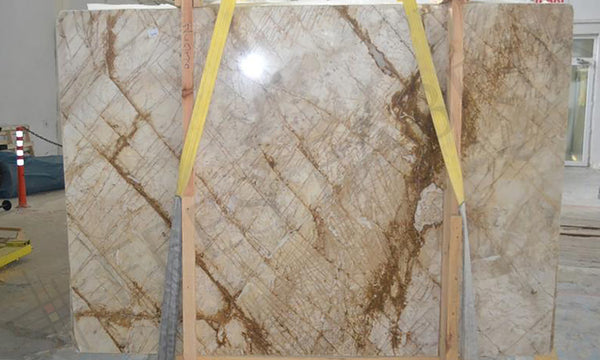 Sienna Gold Marble Slab | Natural Stone | Interior & Exterior Design ...